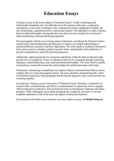 Education Essay Examples.pdf