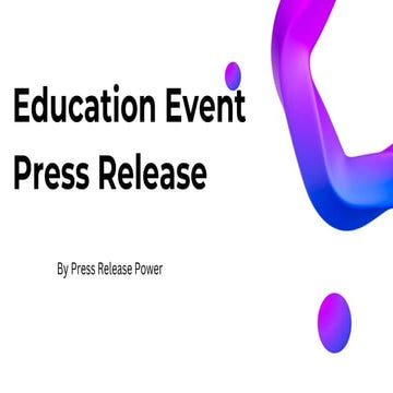 Education event press release submission.pdf