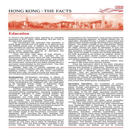 Education Factsheet 2012/13 | PDF