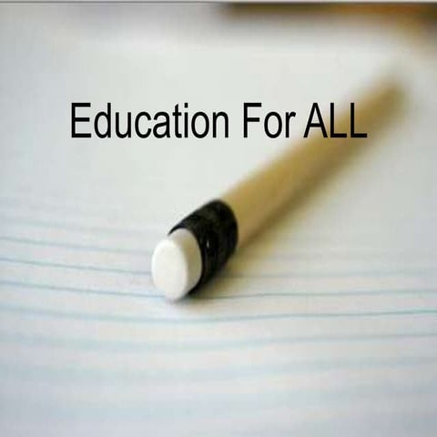 Education for all | PPTX