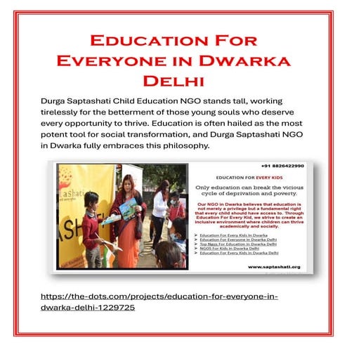 Education For Everyone in Dwarka Delhi.pdf