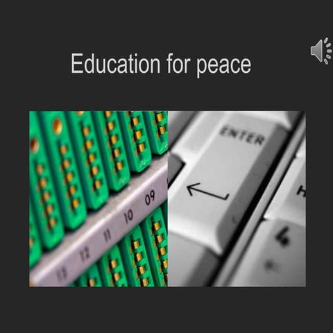 Education for peace | PPT