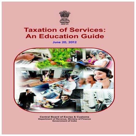 Education guide on service tax 20.06.2012