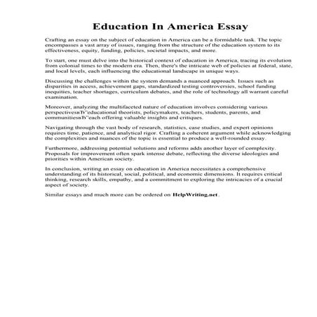 Education In America Essay.pdf