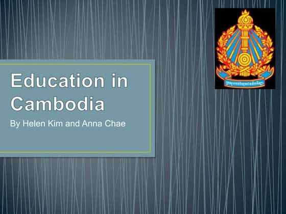 Education in Cambodia | PPT