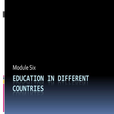 Education In Different Countries | PPTX