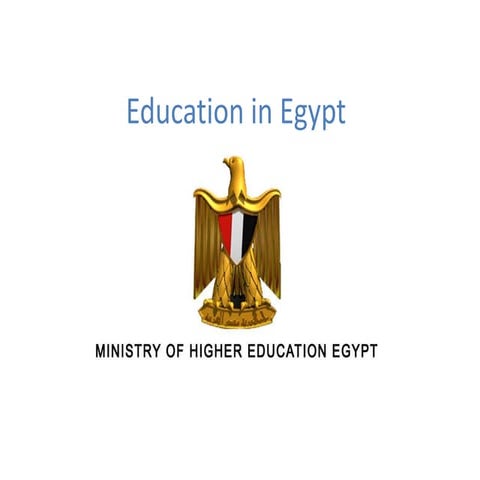 Education in egypt | PPTX