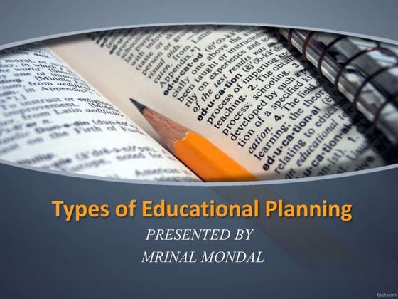 Concept of educational planning | PPTX | Financial Planning | Personal ...
