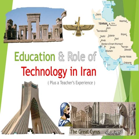 Education & role of technology in iran | PPSX