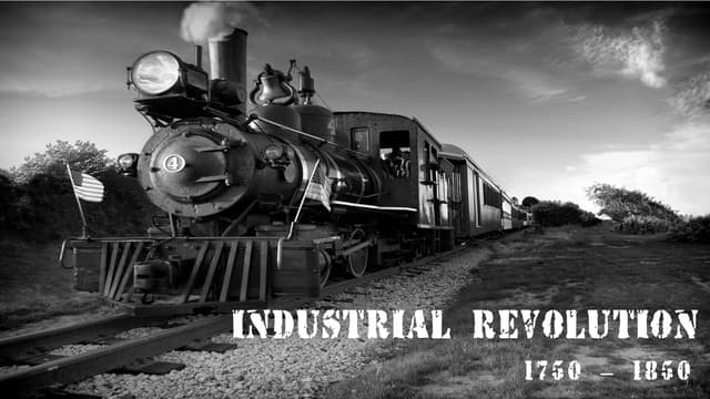 Industrial Revolution presentation slide | PPTX