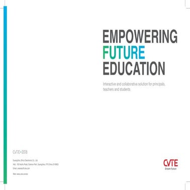 Education Solution Brochure- 2018 CVTE.pdf