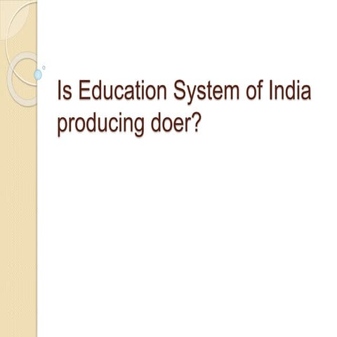 Education system | PPT