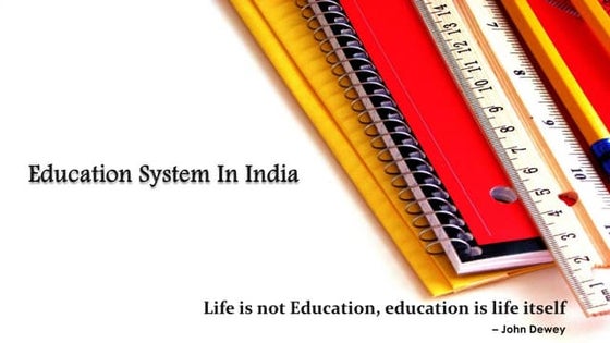 Ppt on education system in india | PPT