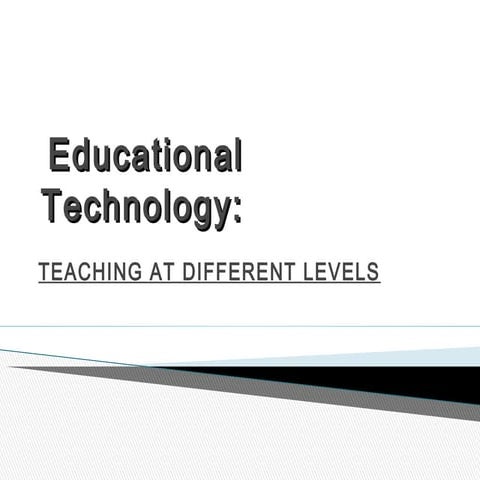 Education technology | PPT