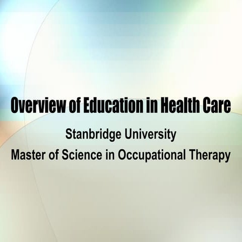 Education Week 1 Introduction | PPT