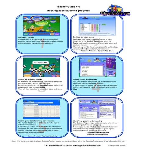 Edu City Track Progress | PDF