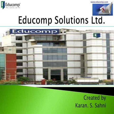 Educomp Solutions Ltd | PPT