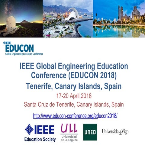 IEEE Global Engineering Education Conference (EDUCON 2018) | PPT
