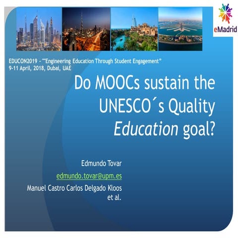 Unesco education 2030 framework for action sustainable development goal ...