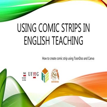 Using comic strips in english teaching | PPTX
