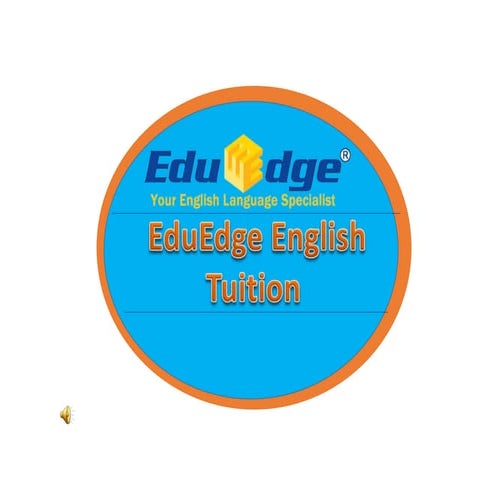 Edu-edge english tuition Centre | PPTX | Education