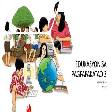 Edukasyon sa pagpapakatao 3 | PPTX