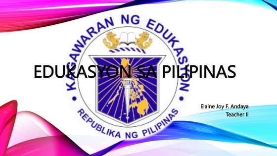 Mga Programa ng Pamahalaan para sa Pagkakapantay-pantay sa Edukasyon | PPTX