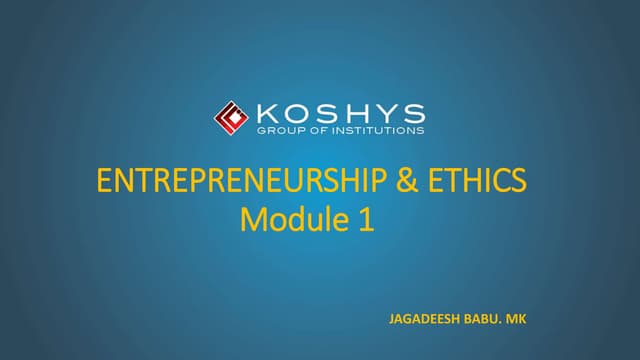 Entrepreneurship Skill, Class X, CBSE 402 | PPTX