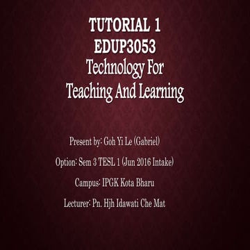 *EDUC103-TECH4TL-COURSE-CONTENT.pptx.... | PPTX