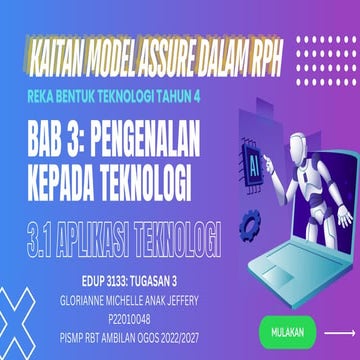 EDUP 3133 KAITAN MODEL ASSURE DALAM RPH RBT TAHUN 4 | PDF