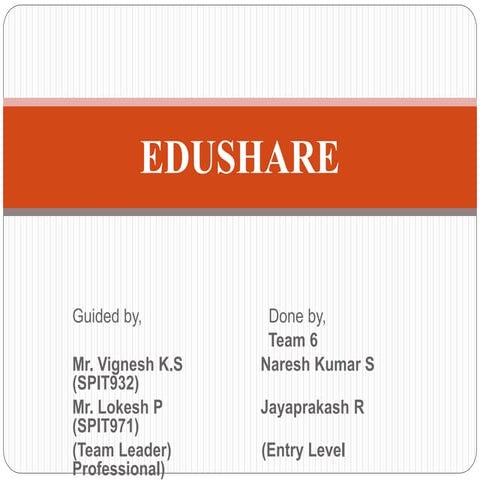 Edushare | PPTX
