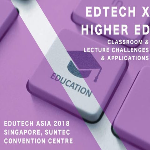 EduTech Asia 2018 - EdTech in Higher Ed | Classroom & lectures applications and challenges | PDF