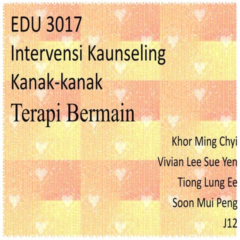 Edu terapi bermain | PPT