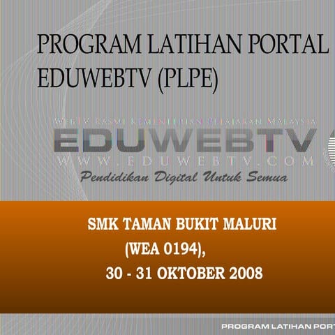 EdUwebTv | PPT