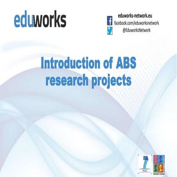 Eduworks kick-off presentation: UvA - ABS | PPT