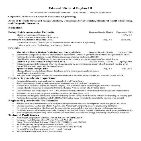 Edward boylan resume | PDF