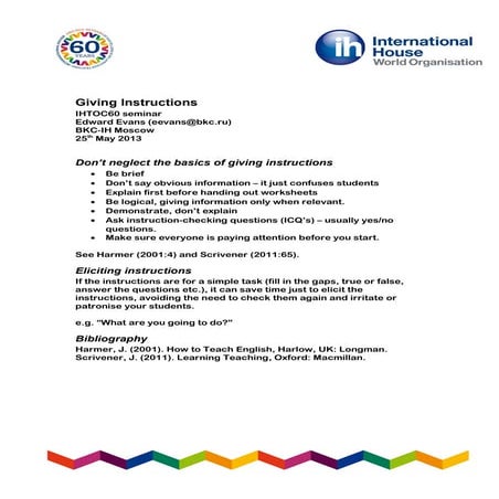 Edward evans.giving instructions (handout) | DOC