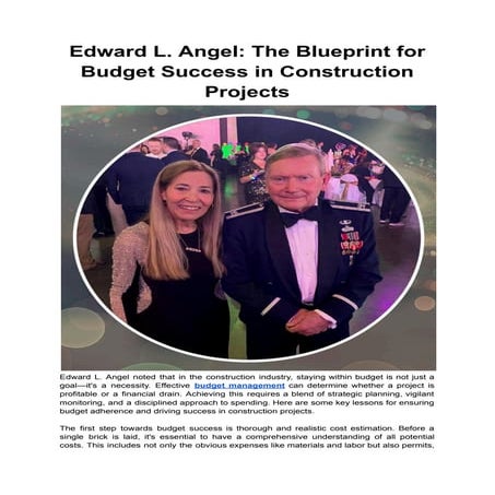 Edward L. Angel_ The Blueprint for Budget Success in Construction ...