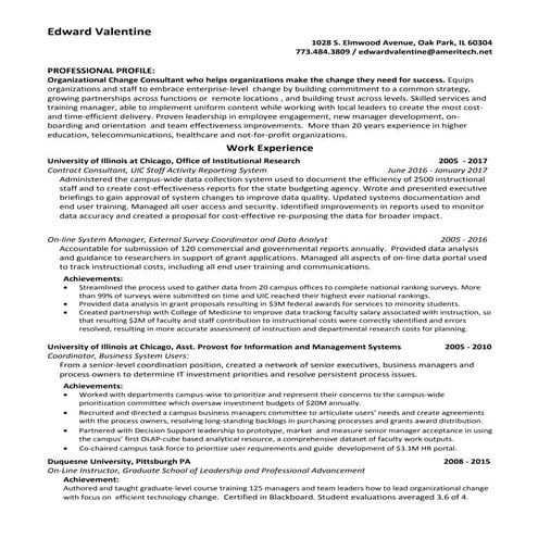 Edward valentine resume 20180810 | PDF