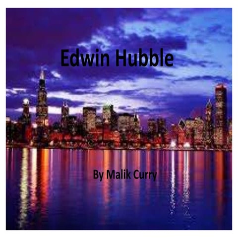 Edwin hubble | PPTX