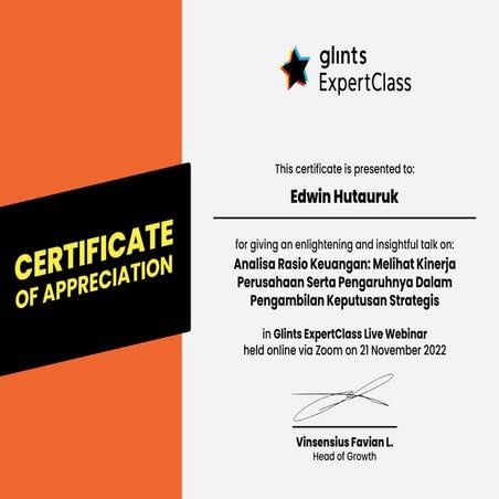 Edwin Hutauruk - Glints ExpertClass Speaker Certificate.pdf