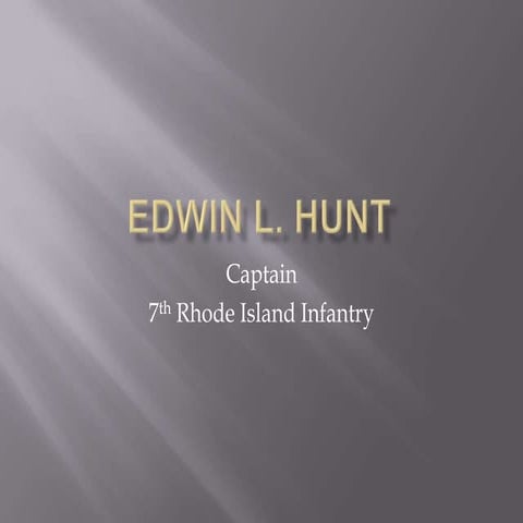 Edwin l hunt | PPT