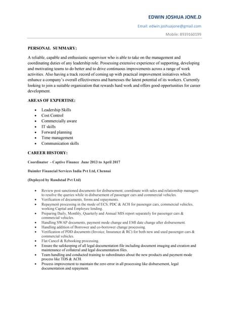 sanjeev resume updated | PDF