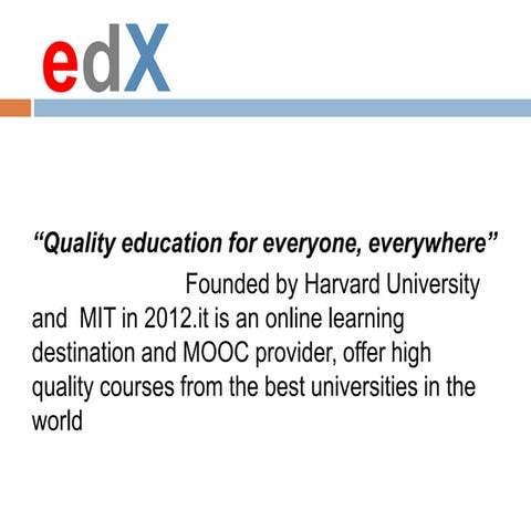 Edx | PPT