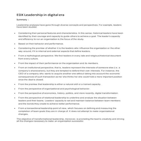 AI and Leadership_ How Artificial Intelligence is Changing the Leadership Role | PDF