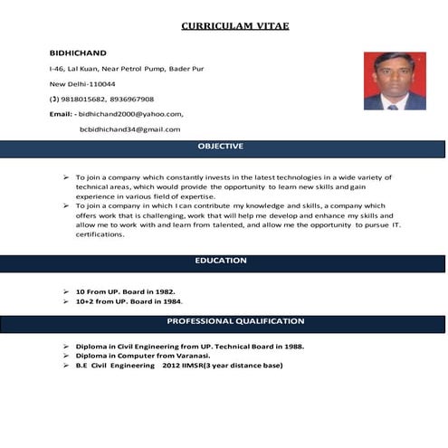 Tausif new cv | PDF