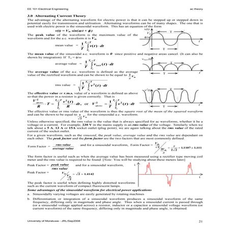 AC Theory | PDF