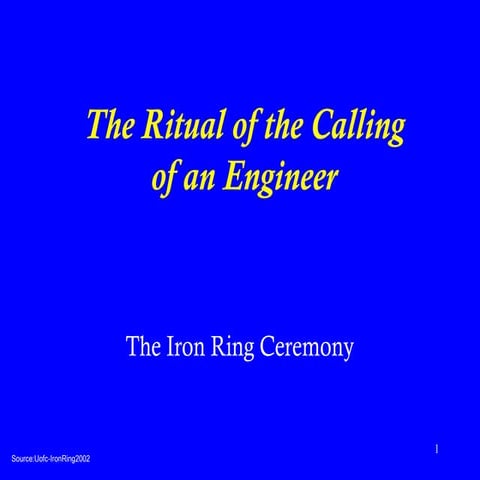 Iron Ring | PPT