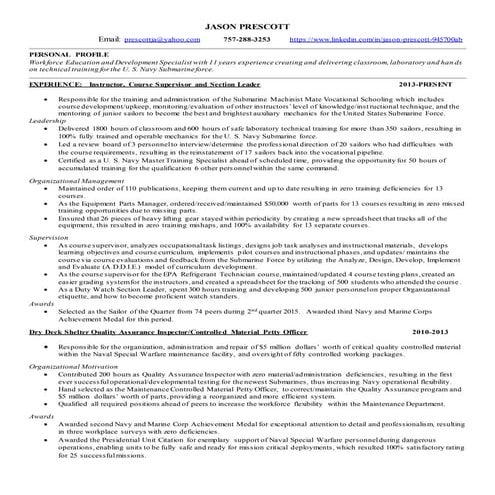 Jason Prescott Resume | DOCX