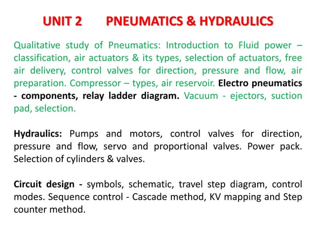 Electro-Pneumatics | PDF